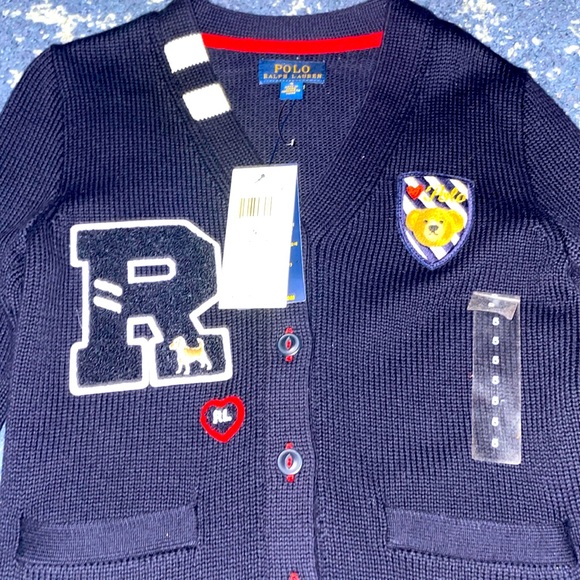 Polo Ralph Lauren | Shirts & Tops | Ralph Lauren Polo Bear Cardigan ...